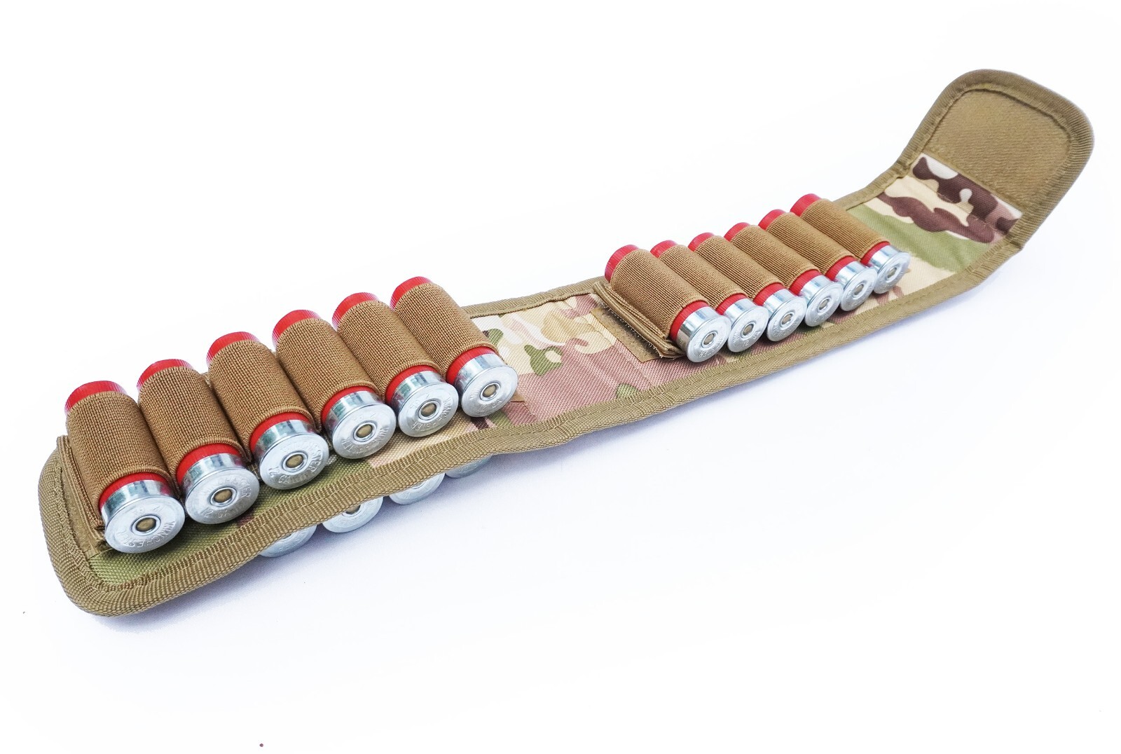 16 Round Shotgun Shell Pouch MOLLE Ammo Cartridge Utility Carrier ...