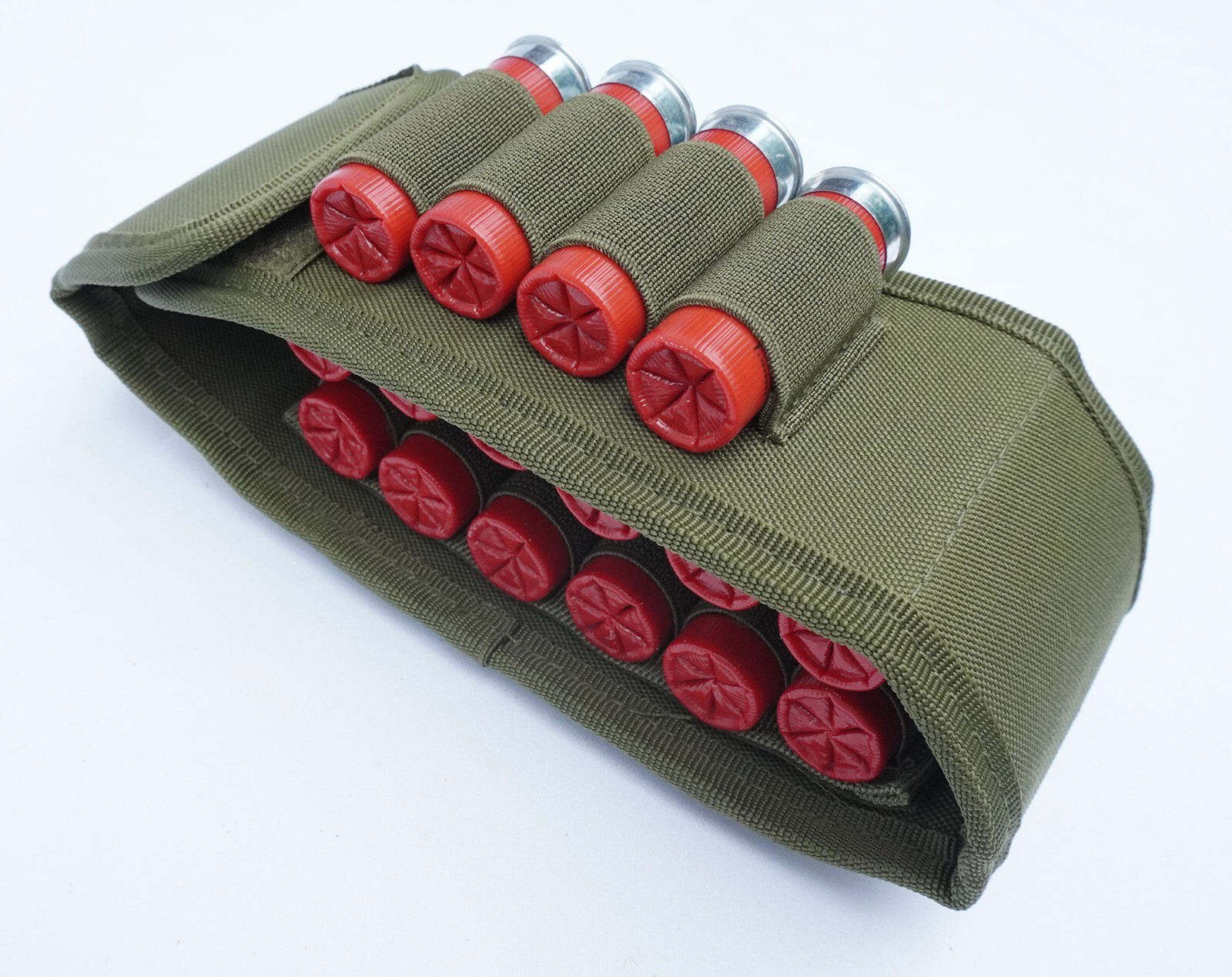 16 Round Shotgun Shell Pouch MOLLE Ammo Cartridge Utility Carrier ...