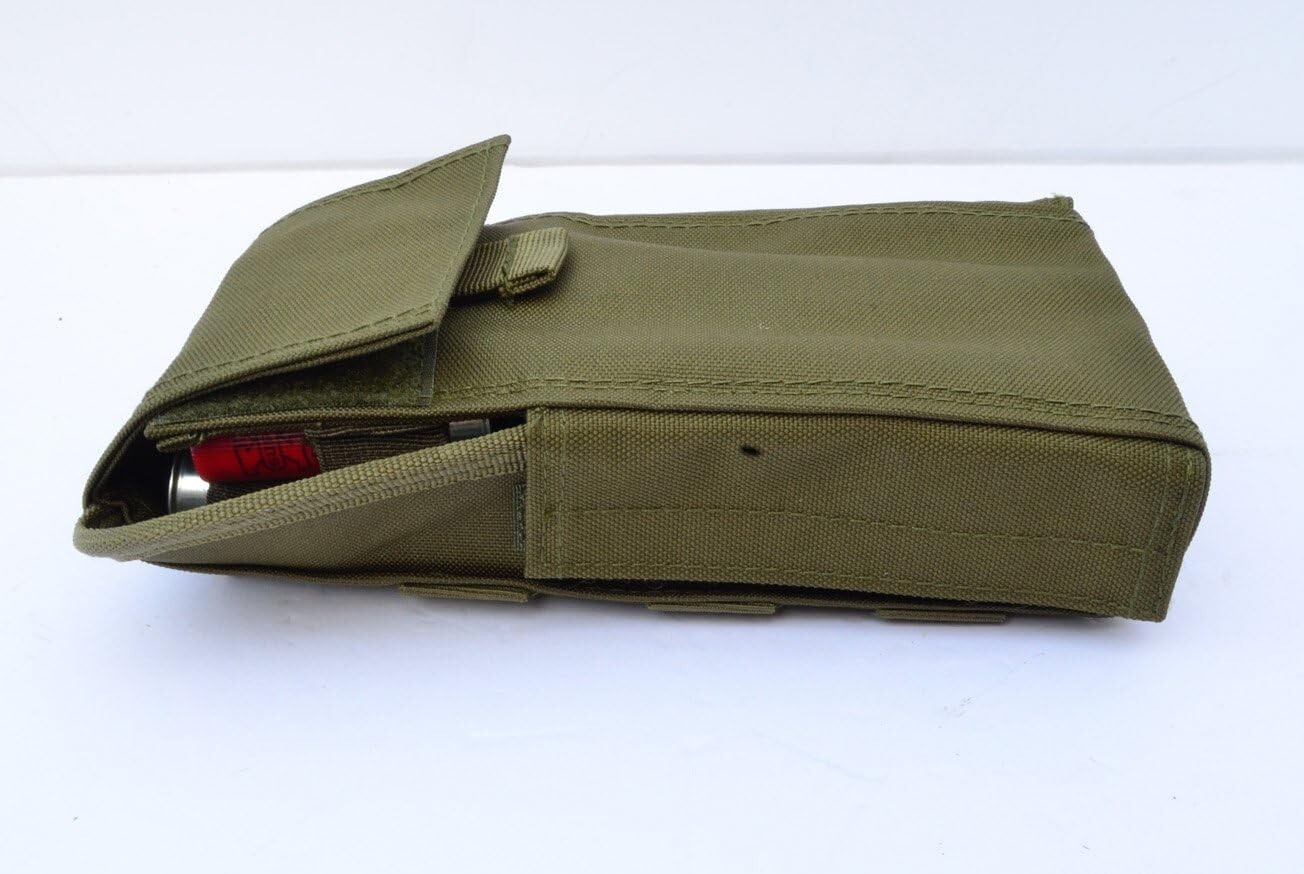 OD GREEN - 24 Round Shotgun Shell Pouch Ammo Carrier MOLLE - Acid ...