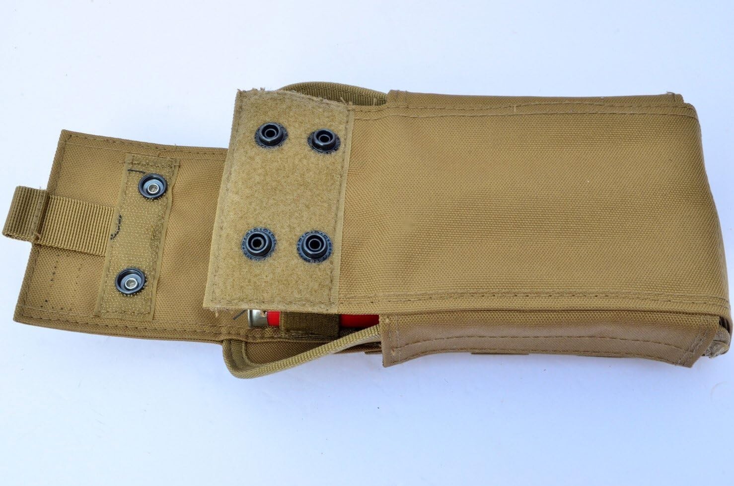 KHAKI / TAN - 24 Round Shotgun Shell Pouch Ammo Carrier MOLLE - Acid ...