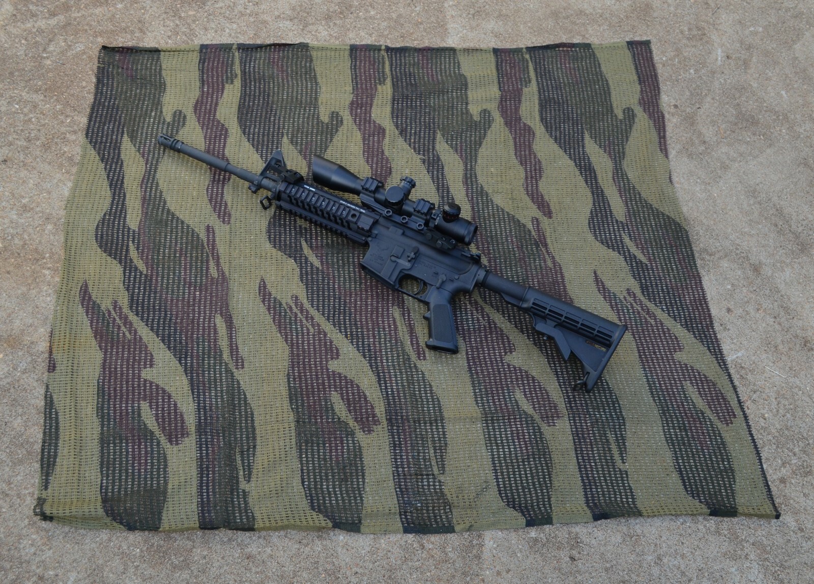 Rifle Sniper Veil Camouflage Netting for Concealment - Acid Tactical ...