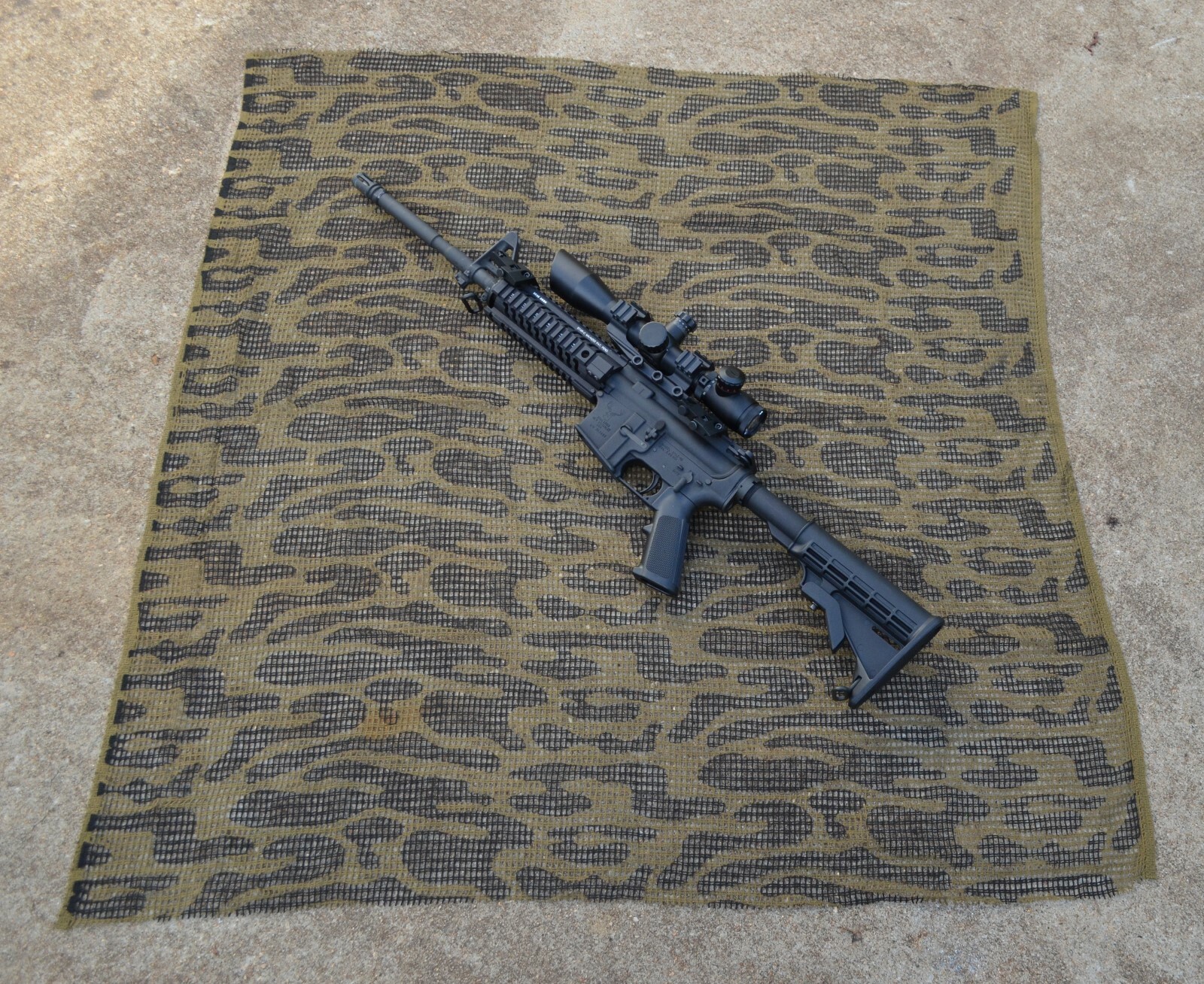 Rifle Sniper Veil Camouflage Netting for Concealment - Acid Tactical ...