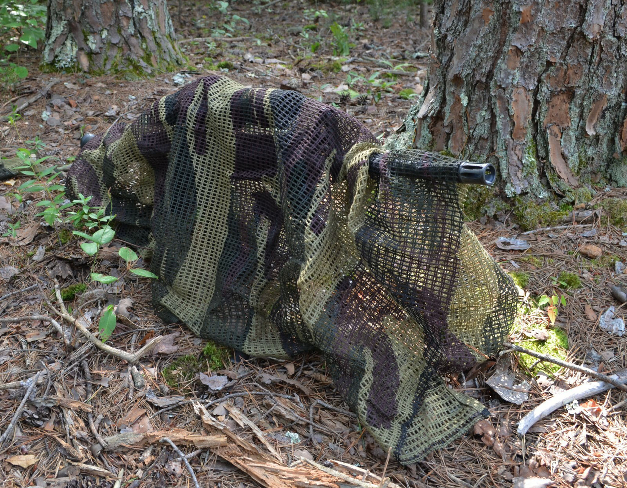 Rifle Sniper Veil Camouflage Netting for Concealment - Acid Tactical ...