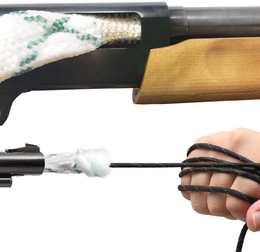 Bore Snake Gun Cleaner rope for cleaning Rifles, Shotguns, & Pistols ...