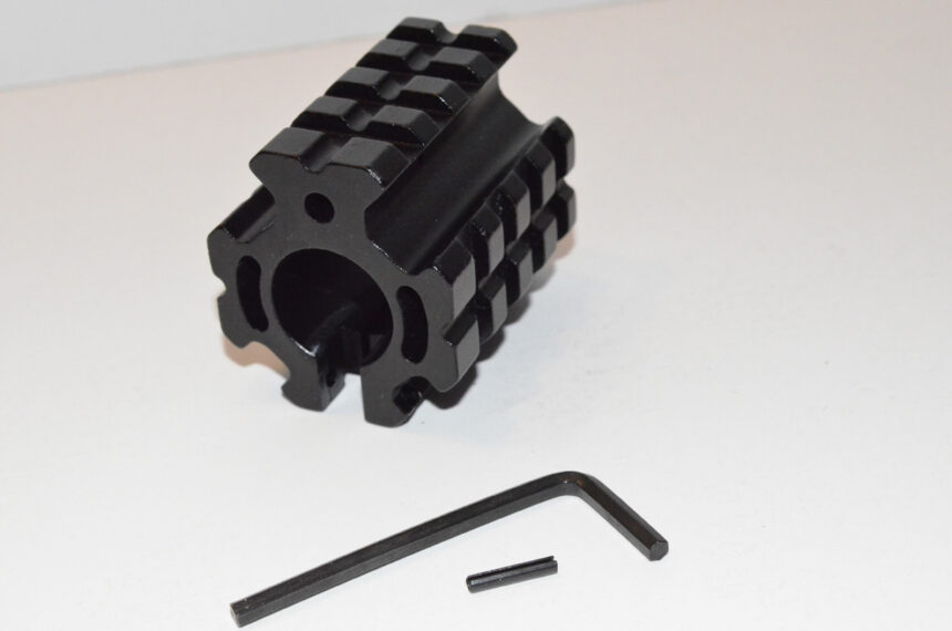 .75" 3/4" Quad Rail Gas Block for M4 / AR15 - Acid Tactical Camouflage ...