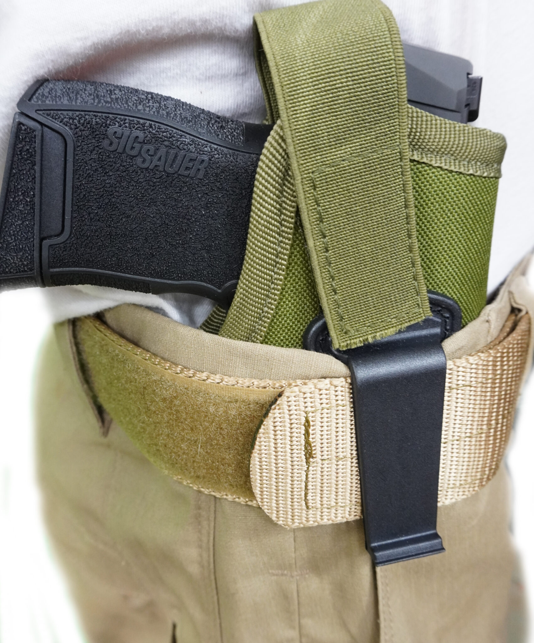OD GREEN - Inside the Waistband IWB Concealed Carry Holster - Acid ...