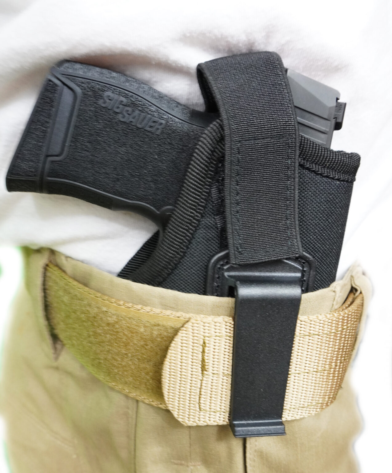 BLACK - Inside the Waistband IWB Concealed Carry Holster - Acid ...