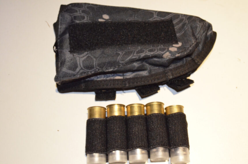 BLACK HEX - Shotgun Buttstock Shell Holder & Cheek Rest - Acid Tactical ...